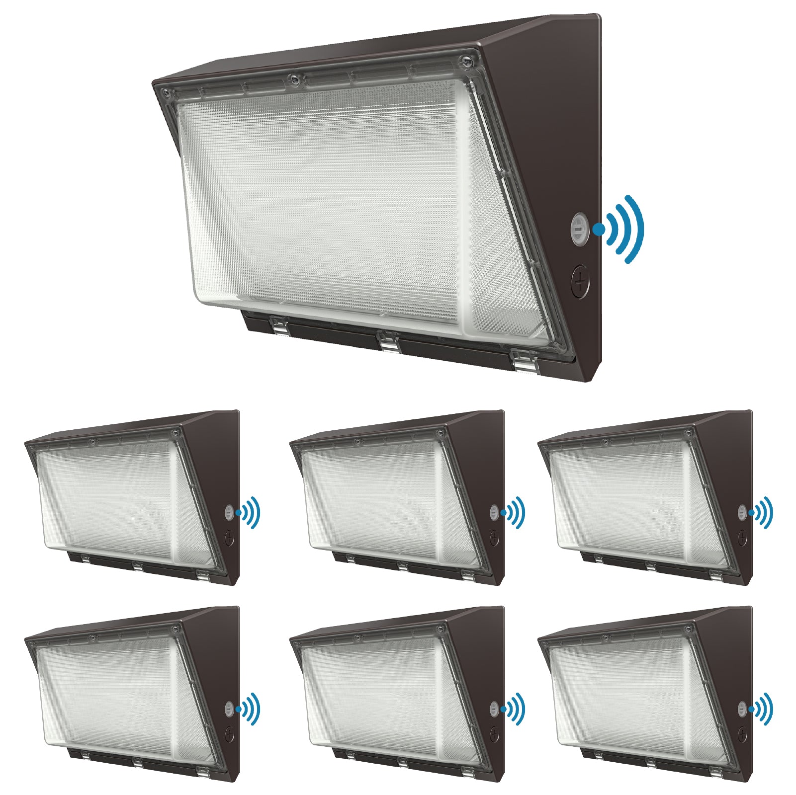 LED Semi Cutoff Wall Pack, Dusk to Dawn, 120W, 16200 Lumens – Sunco ...