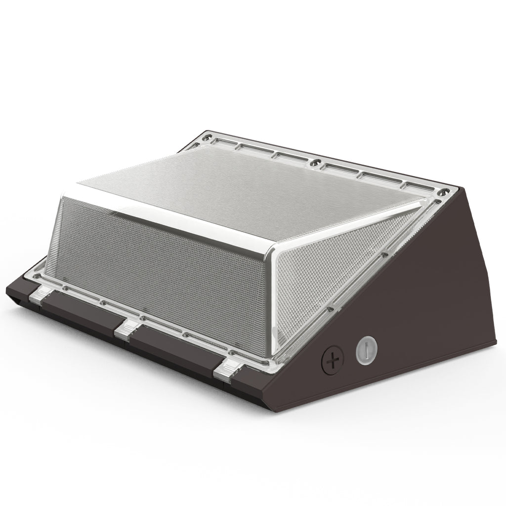 LED Semi Cutoff Wall Pack, Dusk to Dawn Photocell, 120W/100W/80W, Sele ...