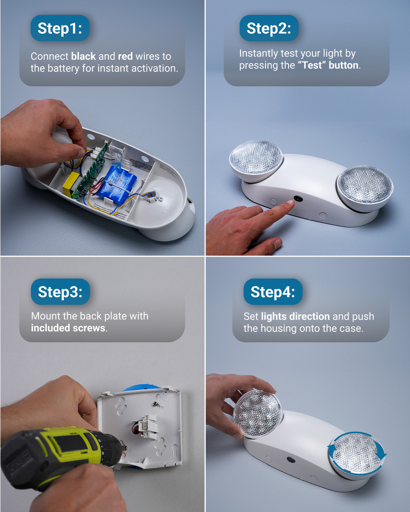 2-Head Bug-Eye Emergency Light | LED LIGHTING | SUNCO – Sunco Lighting