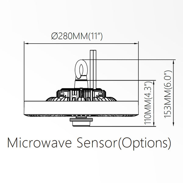 Microwave Sensor for ULI UFO High Bays – Sunco Lighting