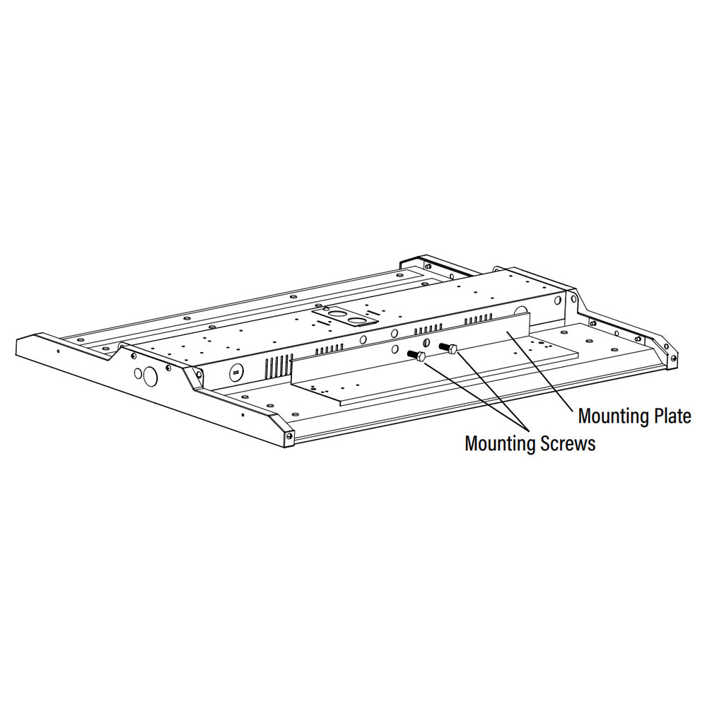Mounting Plate/Integrated EM Pack for HL High Bays – Sunco Lighting