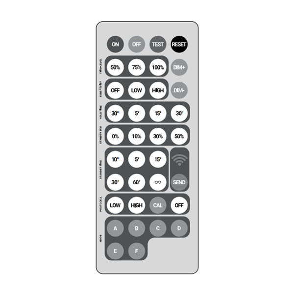 Remote Control for Photo/Microwave Sensor – Sunco Lighting