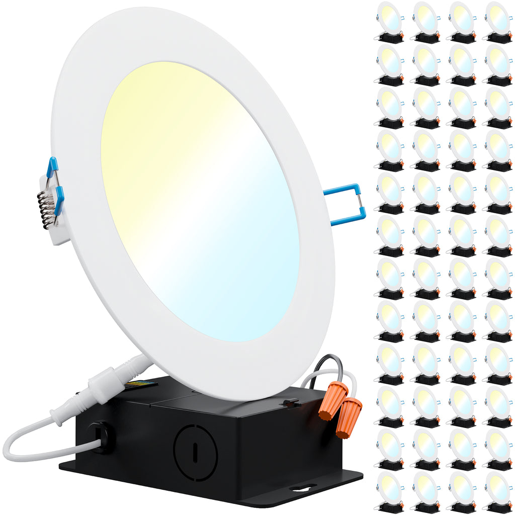 Recessed LED Lighting, 6-Inch, Slim, Selectable CCT | RECESSED LIGHTING ...