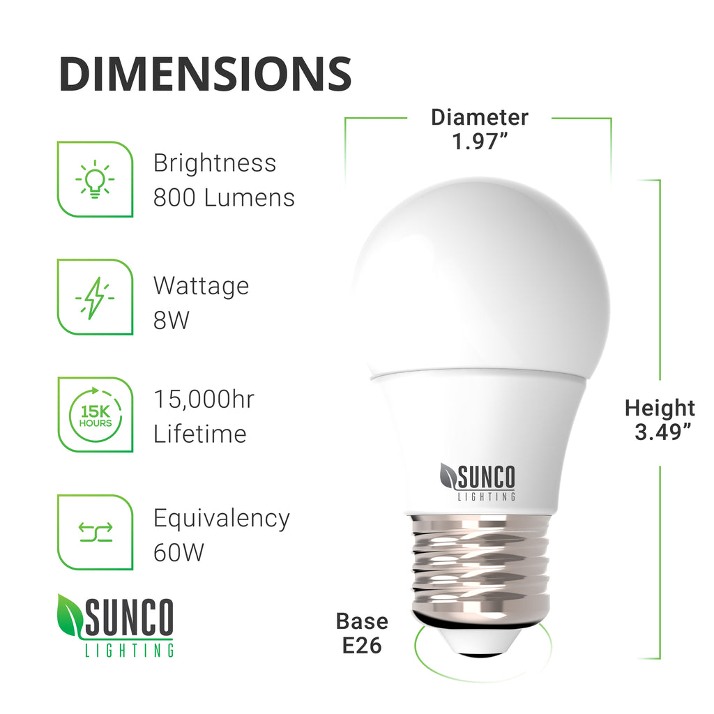 A15 LED Bulbs | LED LIGHTING | SUNCO – Sunco Lighting