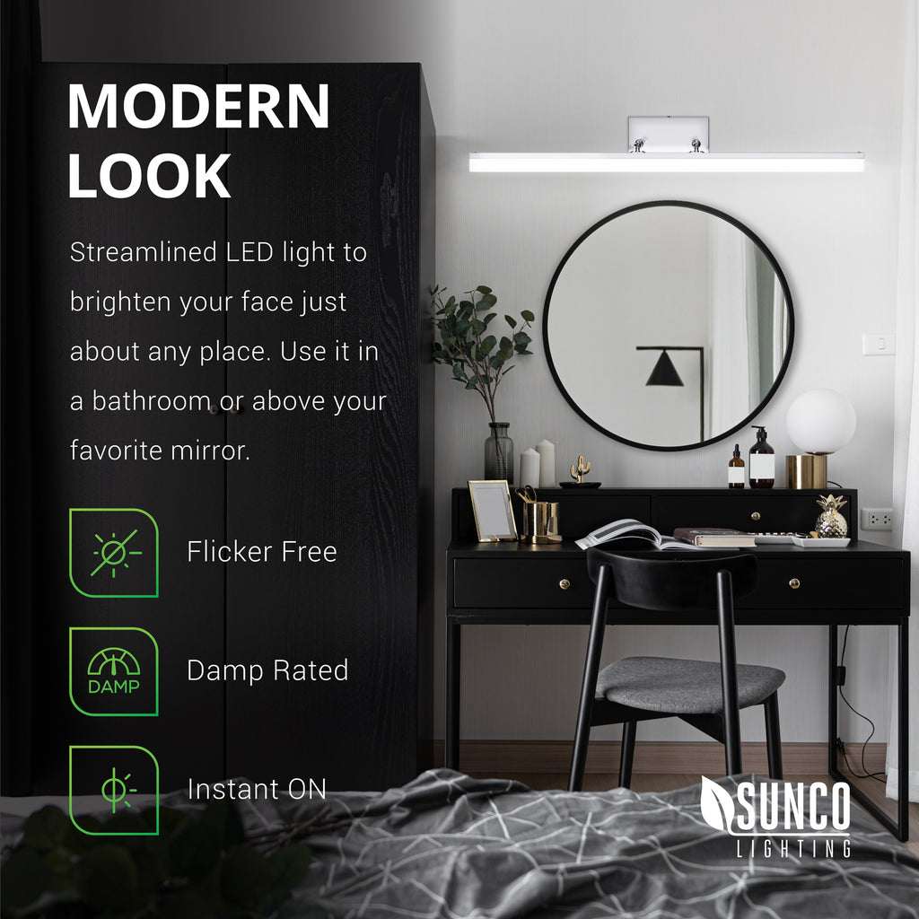 ALTA MODERN BAR LED VANITY LIGHT WITH TUNABLE WHITE | LED LIGHTING ...