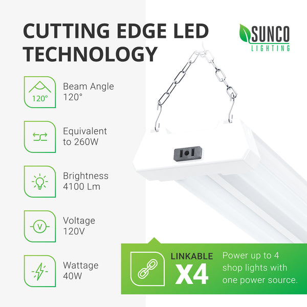 LED Shop Lights, Motion Activated | LED LIGHTING | SUNCO – Sunco Lighting
