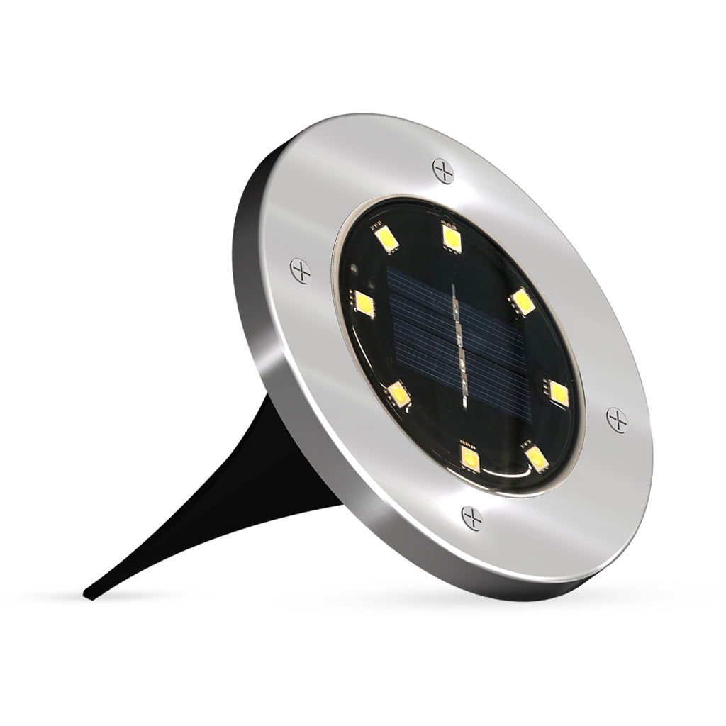 Sunco Lighting LED Solar Path Lights Round | LED LIGHTING | SUNCO